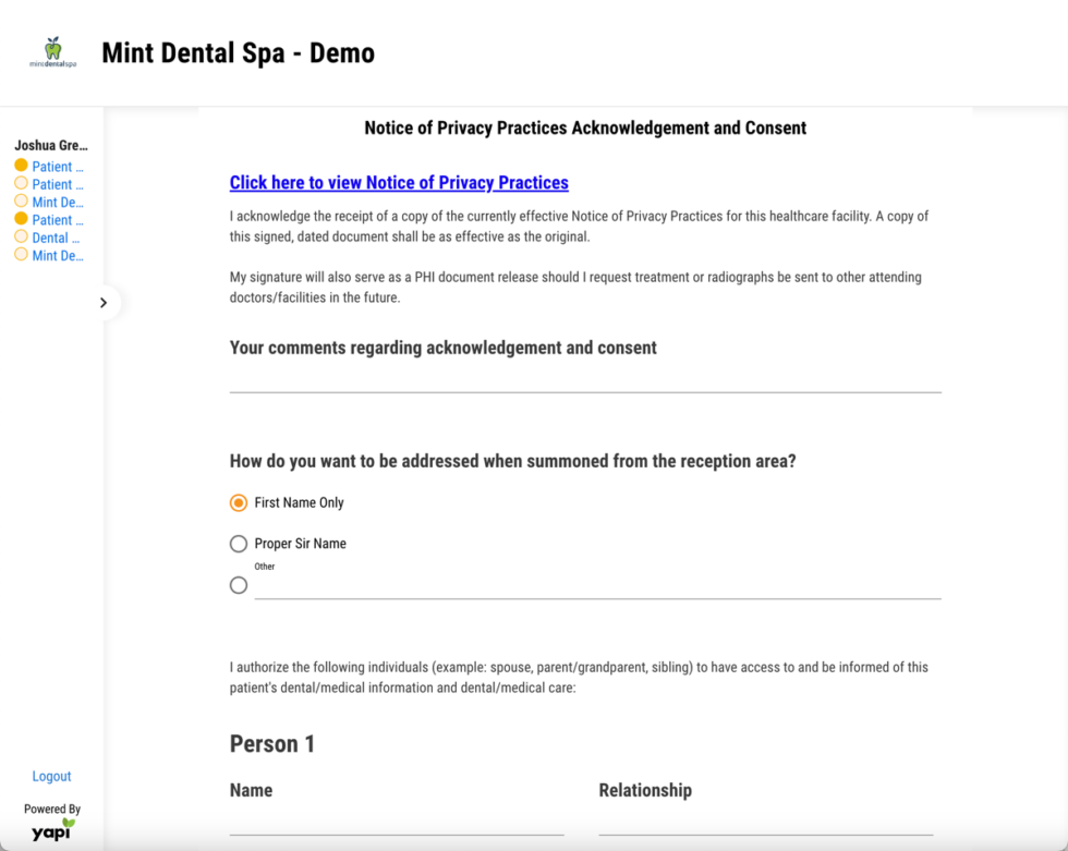 Dental Forms Tips (and Templates) for New Dental Customers and Patients ...